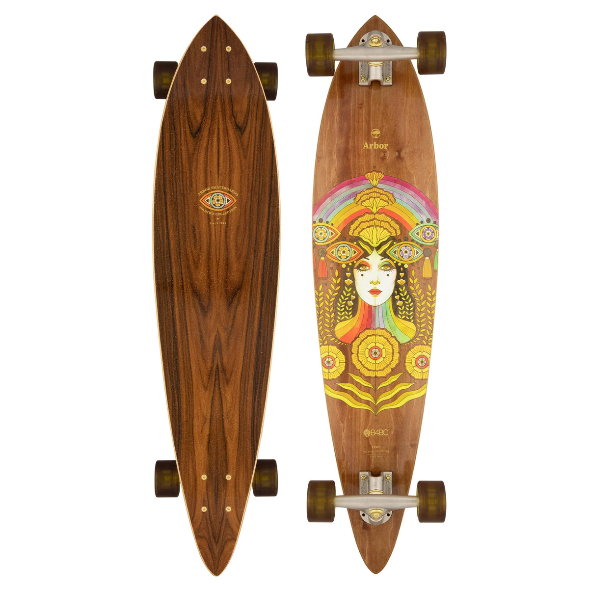 Arbor Solstice Fish B4BC 37" Skateboard Complete – Balboa Surf and Style
