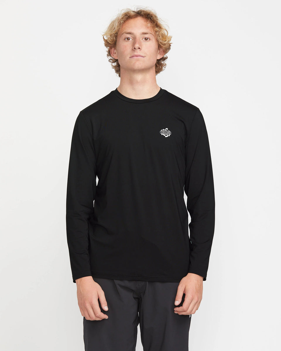 Volcom Mens Oval Track L/S Loose Fit Rashguard – Balboa Surf and Style